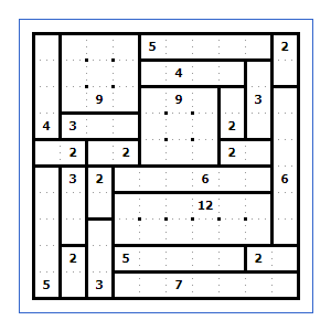 Shikaku - jeu de casse-tête en ligne